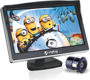 Unplug 5" UHD DASHBOARD MONITOR BASE WITH LED CAMERA Black LED Price in ...