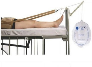 TYNOR Pelvic Traction Kit With Weight Bag Small Back / Lumbar Support ...