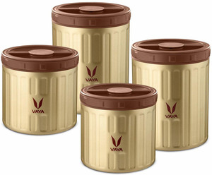Vaya Steel Grocery Container - 1600 ml Price in India - Buy Vaya Steel ...