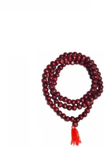 Haridwar astro 100% Natural & Pure Laal / Red Chandan (Sandalwood) Mala ...