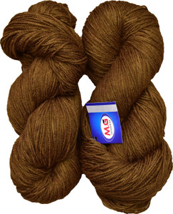 Simi Enterprise Brilon Coffee (300 gm) Wool Hank Hand knitting wool ...