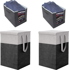 Flipkart SmartBuy 75 L Black Laundry Stool/Storage - Buy Flipkart ...
