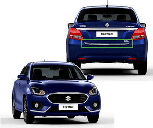Worldlookenterprises CAR TRUNK GARNISH-DZIRE(2017+) Chrome Maruti Swift ...