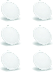 SUNERZY 8 Watt LED Panel Light for False Ceiling, Long Life Cool White ...