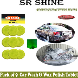 S R SHINE CAR WASH TABLET Car Washing Liquid Price in India - Buy S R ...