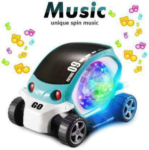 LooknlveSports Car with Lights & Musical Stunt - Car with Lights ...