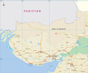 Gujarat Detailed Antique Map Fine Art Print - Maps posters in India ...