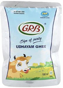 GRB Udhayam Cow Ghee Pouch Price in India - Buy GRB Udhayam Cow Ghee ...