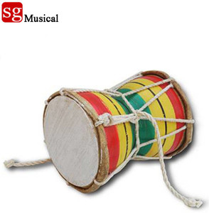 SG MUSICAL SGM-ZD3 Damru Damroo Percussion Indian Music Instrument ...
