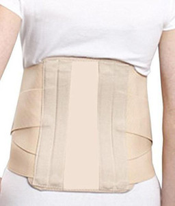 CRETO Lumbo Sacral (L.s Belt) Corset Back Support with Rigid Aluminium ...