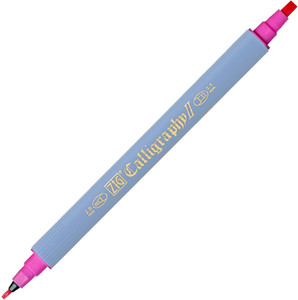 Flipkart.com | Zig CALLIGRAPHY Ⅱ 025 PINK PACK OF 2 - CALLIGRAPHY MARKER