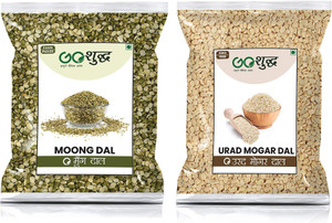 Goshudh Moong Dal And Urad Mogar Dal Combo (750 g Each) Combo Price in ...