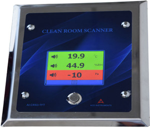 Ace Instruments Clean Room/Hospital OT Monitor 4 Parameters (Temp, H ...