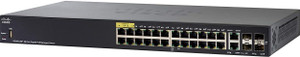 CISCO SG350-28P 28-Port PoE Managed Switch 28 Ports 1000 Mbps Fully ...