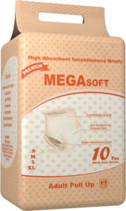 megasoft Premium - M Adult Diapers - M - Buy 10 megasoft Adult Diapers ...