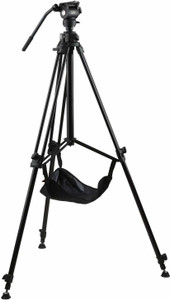 E-Image EG03FA3 8ft Professional Rising Column Tripod Kit with Fluid ...