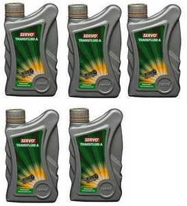 Servo TRANS FLUID A TQ is high efficient power steering oil pack of 5 ...