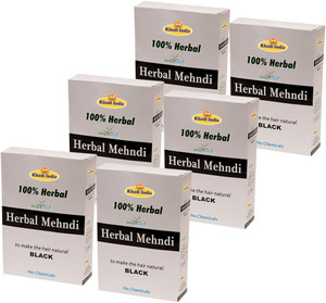 Kangra Valley Herbal Mehndi Black - Pack of 6 - Price in India, Buy ...
