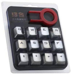 Texet KEYCAPS KEYBOARD (BLACK) Desktop Keyboard Replacement Key Price ...