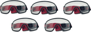 GLOBEX EyeProtector_5 Eye Protector Glass ( Pack of 5 ) Laboratory ...