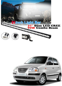 XZRTZ 31inch 90W 30 LED BAR Single Row Driving Light Cup Off Road ...