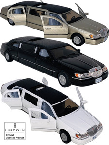 Miniature Mart Pack Of 3, 1999 Limousine Die Cast Metal Openable Front ...