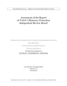 Assessment of the Report of NASA's Planetary Protection Independent ...