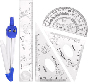 Deli W9598 Mathematical Instruments / Geometry Drafting Kit Price in ...