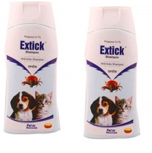 Extick 0147 Cats & Dogs Shampoo,Protect skin from rashes. 400 ml Anti ...