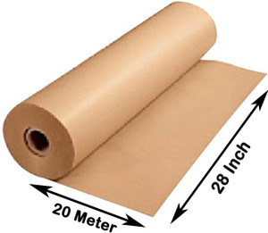 Flipkart.com | MM WILL CARE GOLDEN CRAFT PAPER Unruled 28 Inch X 20 ...