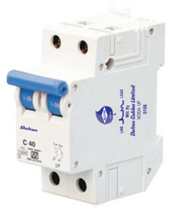 Delton Electrical - Modular Double Pole MCB 6 Amp (Pack of 6) Double ...