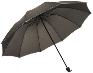 CHATTRI WALA Solid Color Pipine 3 Folding Dome Shape Sun/Rain + SOCIAL ...