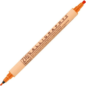 Flipkart.com | Zig Calligraphy Dual Tip Marker 2mm,3.5mm,Square Tips ...