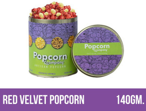 POPCORN&COMPANY PnC Popcorn - Red Velvet Popcorn 140 GM (Regular Tin ...