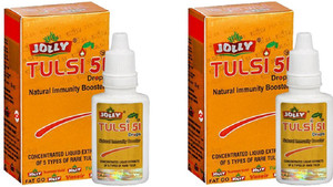JOLLY Tulsi 51 Drops Natural Immunity Booster Pack of 2 Price in India ...