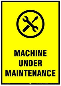 Mr. SAFE Machine Under Maintenance In Sun Board / Foam Sheet 3 mm A3 ...