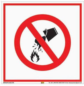 Mr. SAFE NA In PVC Sticker (8 Inch X 8 Inch) Emergency Sign Price in ...