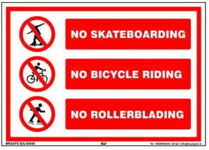 Mr. SAFE Combine In PVC Sticker A3 (12 Inch X 18 Inch) Emergency Sign ...