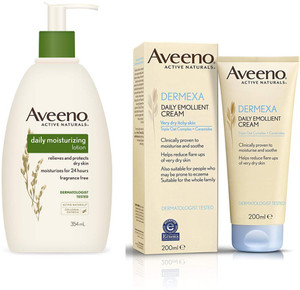 Aveeno Complete Dermatologist Recommended Combo - Daily Moisturising ...