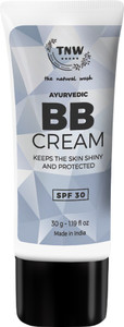 TNW - The Natural Wash BB Cream with SPF 30 Medium Shade|For Daily Use ...