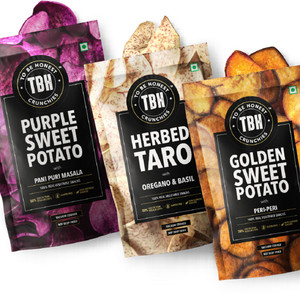 tbh To Be Honest Vegetable Vacuum Cooked Chips, Purple Sweet Potato ...