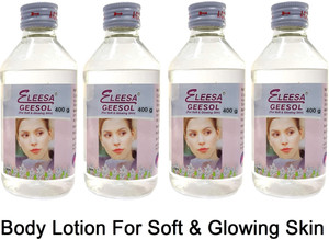 ELEESA GEESOL Glycerin For Soft & Glowing Skin-400g , Pack of 4 Face ...