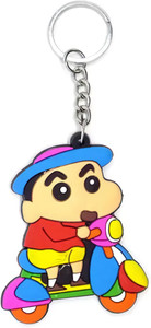 GCT One Sided Shin Chan Anime Manga Cartoon (G-2) Rubber Keychain for ...