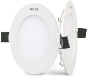 PHILIPS 7W Round DuraSlim LED Cool Day Light Recessed Ceiling Light ...