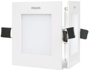 PHILIPS 7W Square DuraSlim LED Warm White Recessed Ceiling Light ...