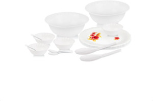 MODWARE Pack of 16 Plastic Dinner Set Price in India - Buy MODWARE Pack ...
