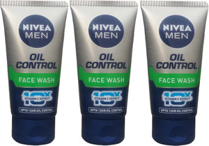 NIVEA Oil Control 3 Units of 50g each Face Wash - Price in India, Buy ...