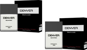 Buy DENVER Black Code Perfume (60ml*PACK OF 2) BK02 Eau de Parfum - 120 ...