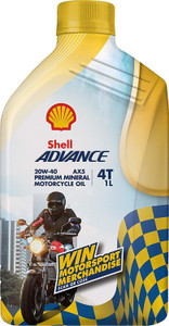 Shell Advance Promo 20W40 4 Synthetic Blend Engine Oil Price in India ...