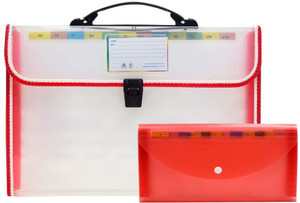 Flipkart.com | Yugadharma Plastic Expanding Visa File Folder ...